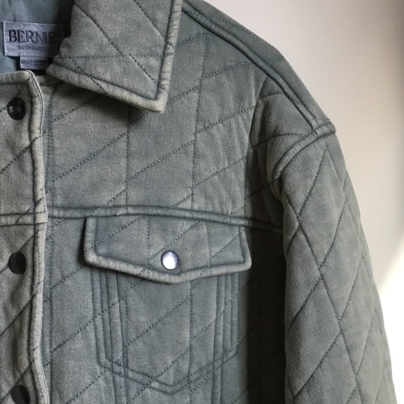Bernardo | Jackets & Coats | Bernie Bernardo French Terry Quilted ...